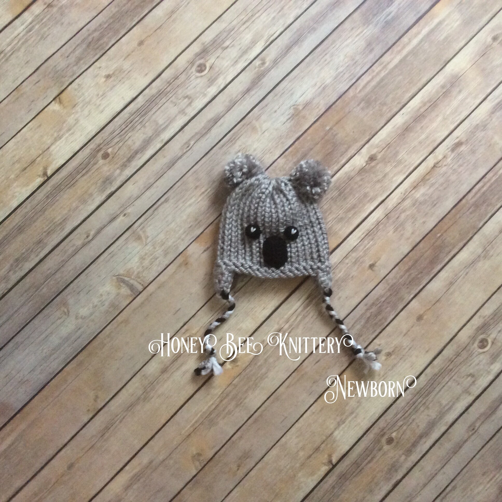 Koala Bear Hat 6 Sizes Available READY TO SHIP Animal - Etsy