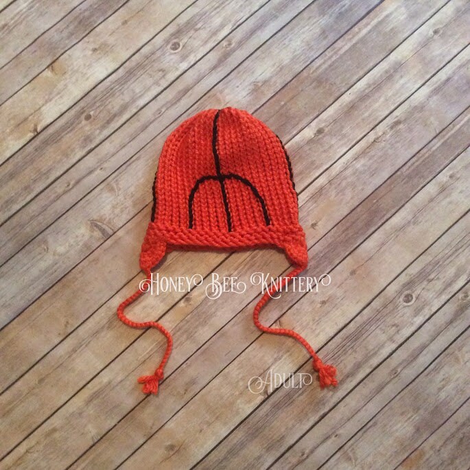 Basketball Hat PATTERN ONLY - 6 Sizes Included; Sports, Court, Net ...