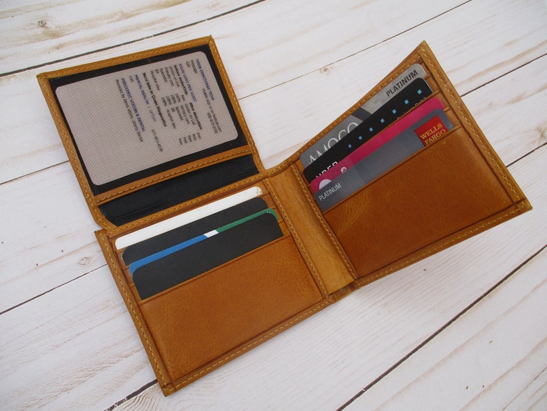 Photo Engraved Wallet With Personalized Message in Gift Box - Etsy