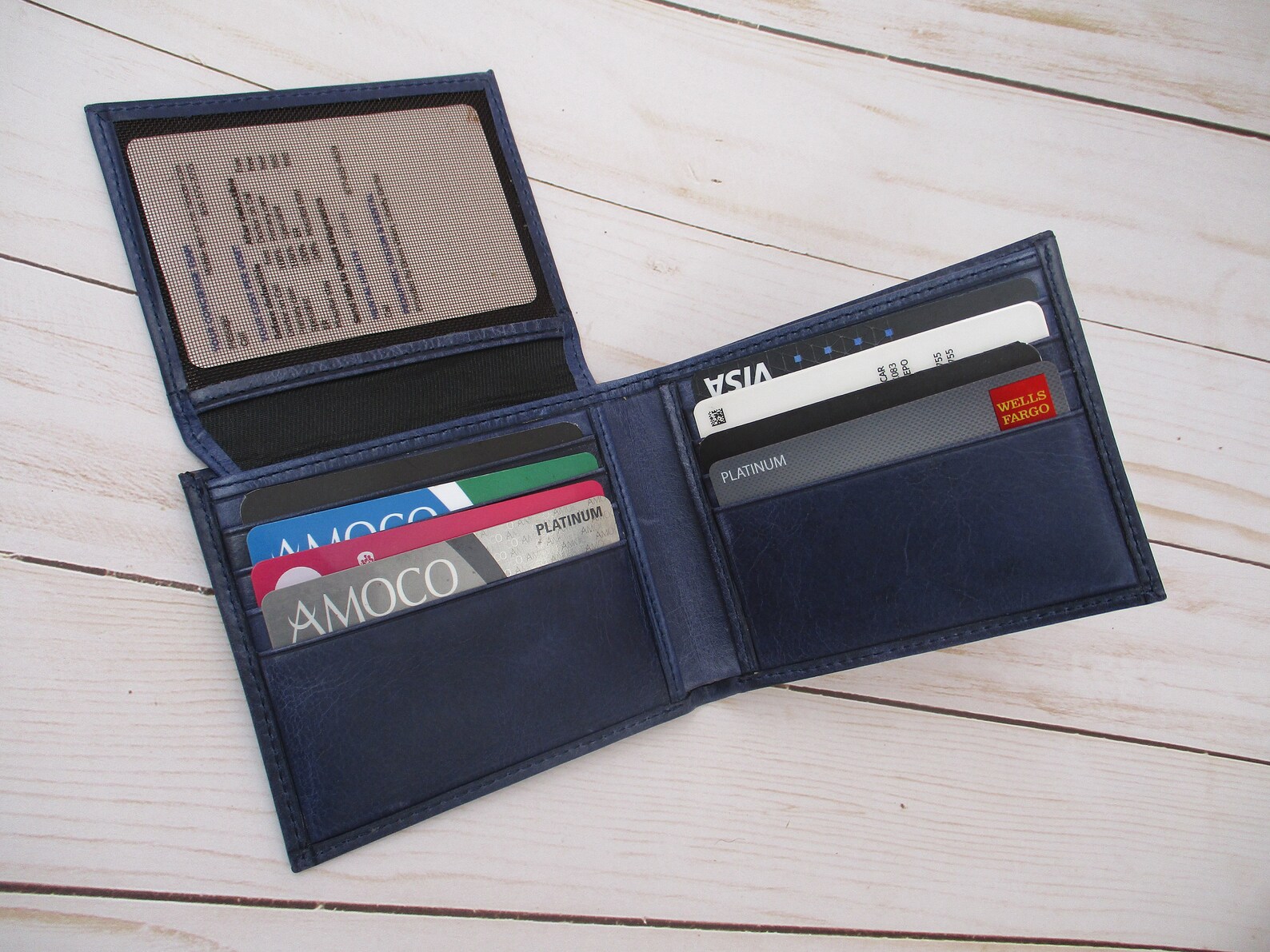 Photo Engraved Wallet With Personalized Message in Gift Box | Etsy