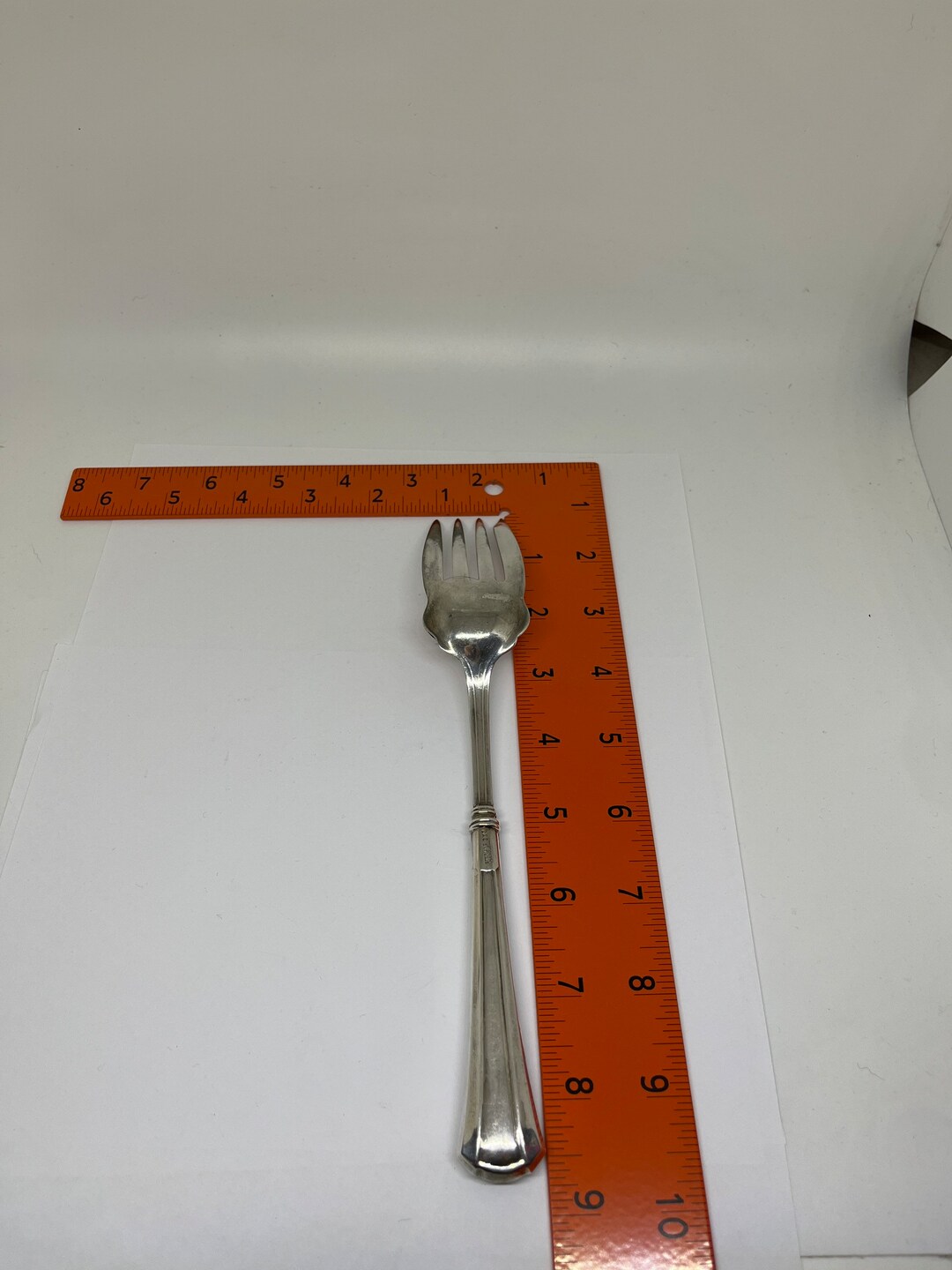 GMF Sterling Silver Handle Large Fork - Etsy