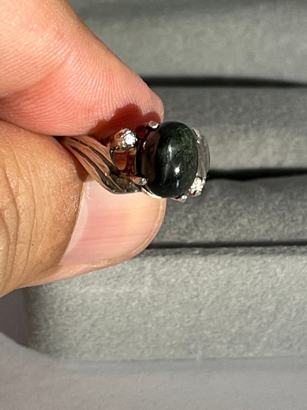 Men’s Ring Natural Star Garnet Ring 7.7x9.1mm Ring Size 6 - Etsy