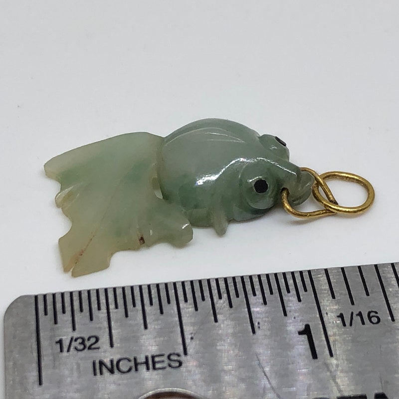 Fish Jade Pendant - Etsy