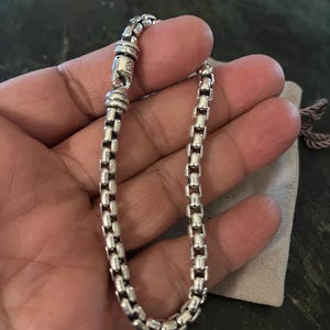 Authentic David Yurman Sterling Silver Bracelet - Etsy