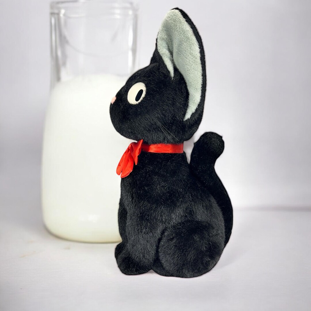 Kikis Delivery Service Jiji Black Cat Ghibli Giant Plush Stuffed Animal ...