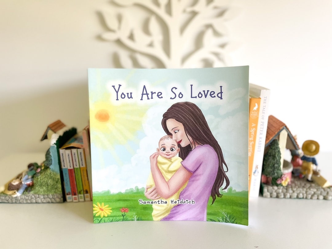 You Are so Loved: Christian Baby Book, Baptism Gift - Etsy