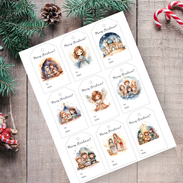 Nativity Printable - Etsy