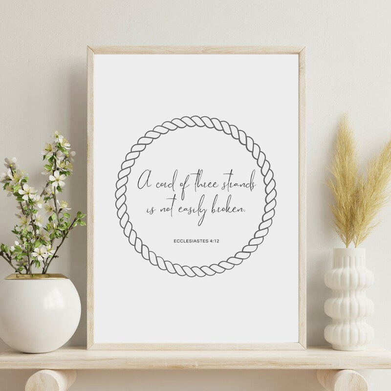 Cord of Three - Etsy