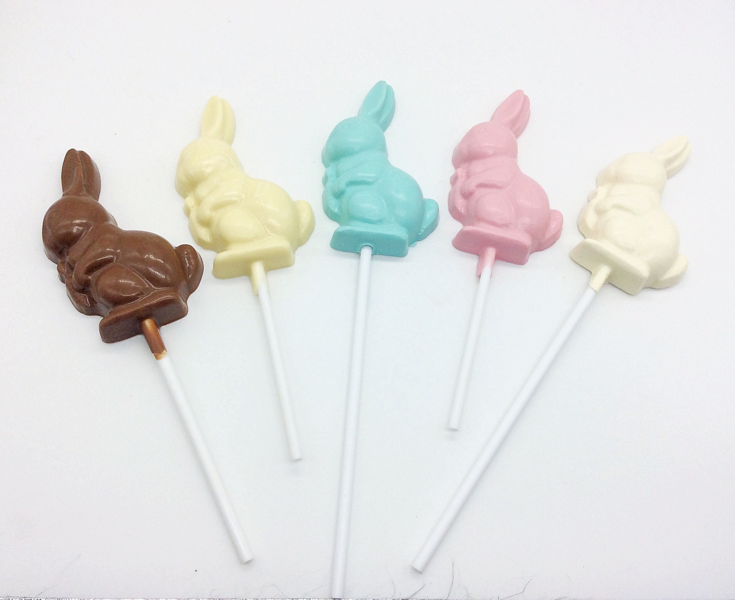 Rabbit Chocolate Lollipops Perfect for a Peterrabbit Themed - Etsy UK