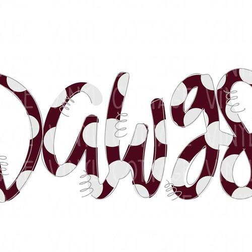 Dawgs Word Art Transfer Bulldogs Sublimation Transfer | Etsy