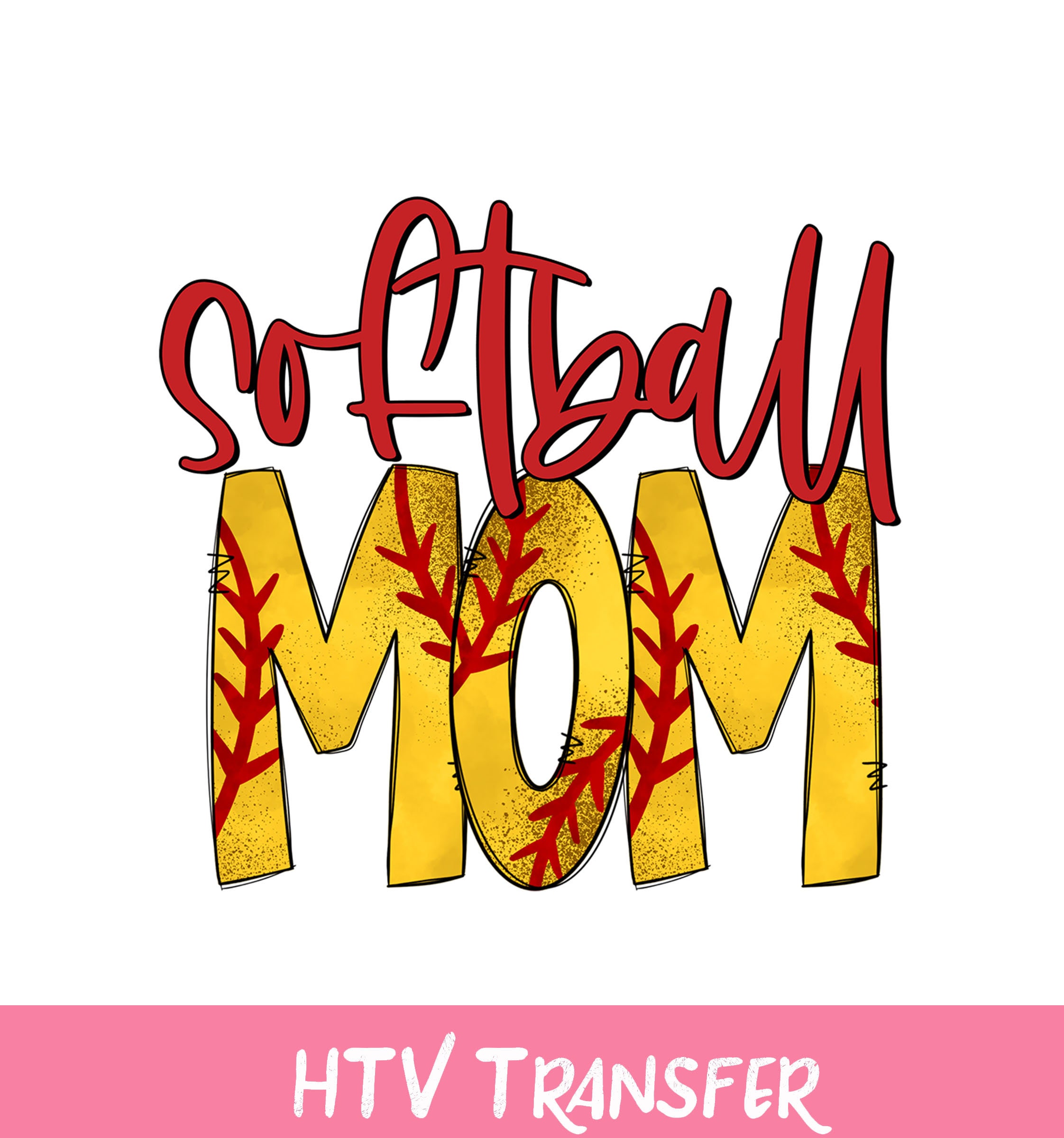 Sewing & Fiber Baseball Mom Sublimation Transfer Ready to Press ...