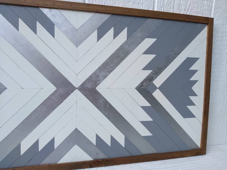 Farmhouse Decor Rustic Decor Aztec Design Boho Decor Home - Etsy