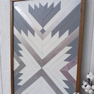 Farmhouse Decor Rustic Decor Aztec Design Boho Decor Home - Etsy