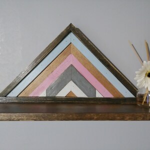 Triangle wood | Etsy