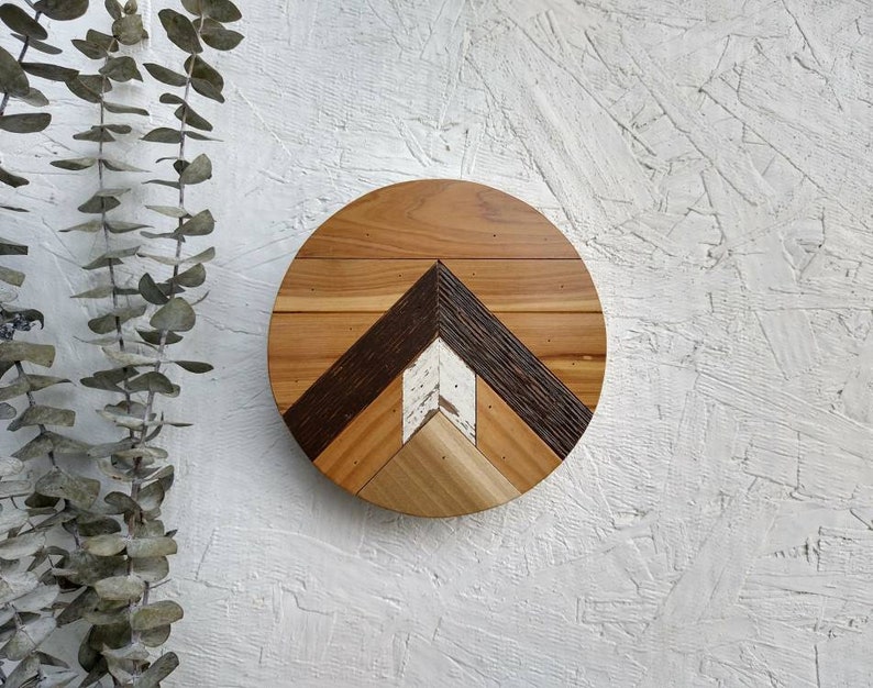 Round mountains small round design mini mountains wood | Etsy