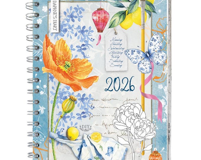 Daphne's Diary 2026 Planner Diary Calendar Journal SHIPPING Now - Etsy