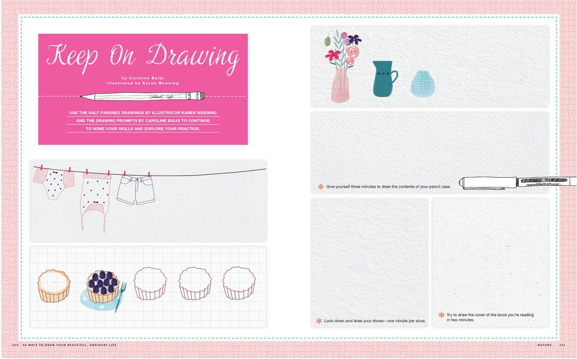 50 Ways to Draw Your Beautiful, Ordinary Life: Practical Lessons in ...