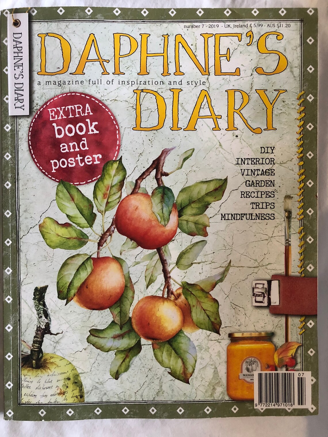 Daphne's Diary Magazine 7-2019 | Etsy
