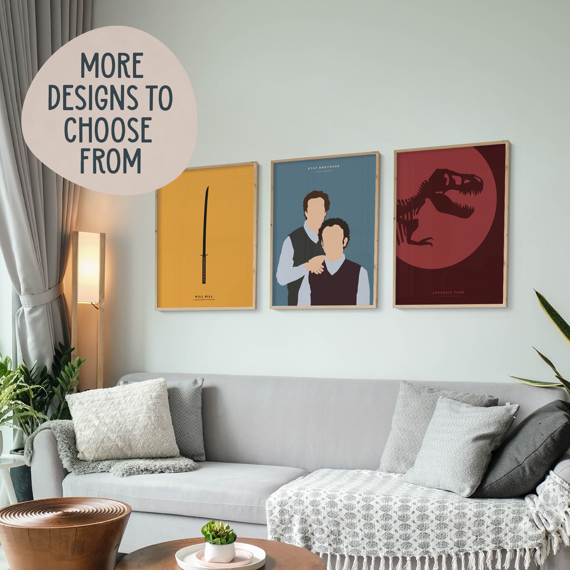 Step Brothers Movie Poster Digital Download | Minimalist Movie Poster ...