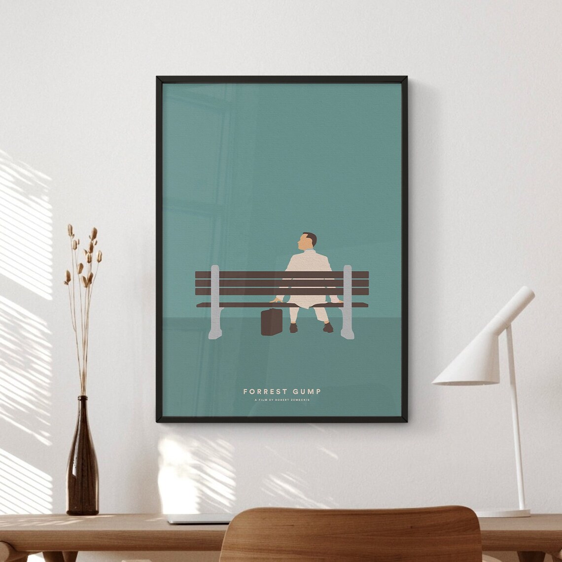 Forrest Gump Movie Poster Digital Download | Minimalist Movie Poster ...
