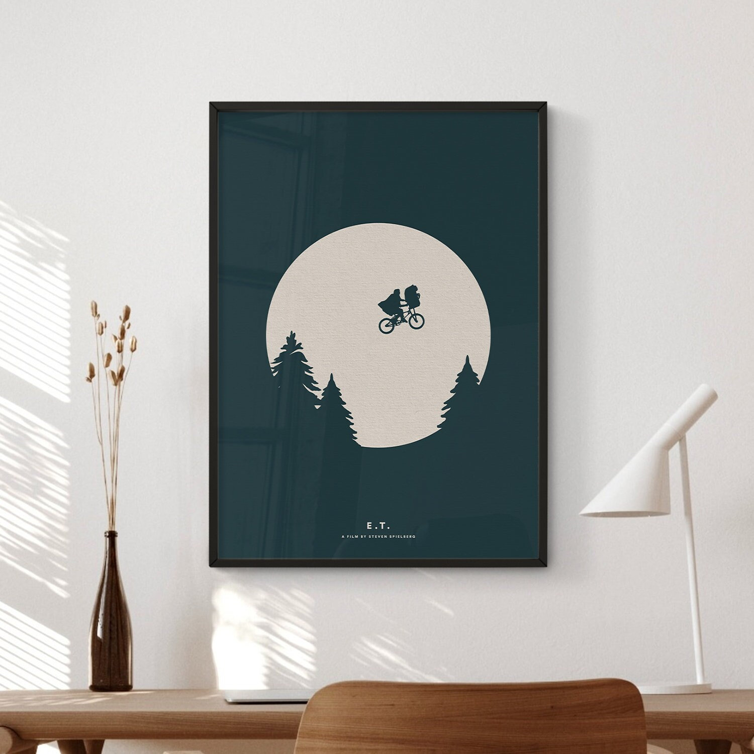 E.T. Movie Poster Digital Download Minimalist Movie Poster - Etsy