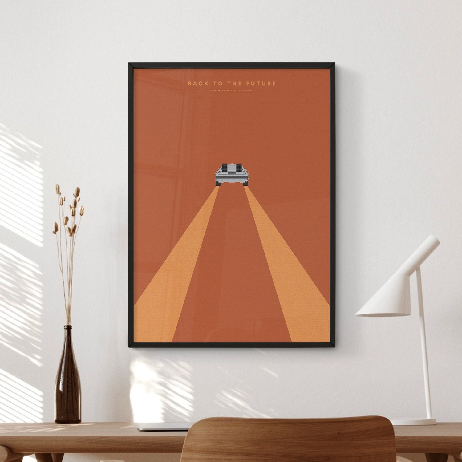 Back to the Future Movie Poster Digital Download Minimalist - Etsy