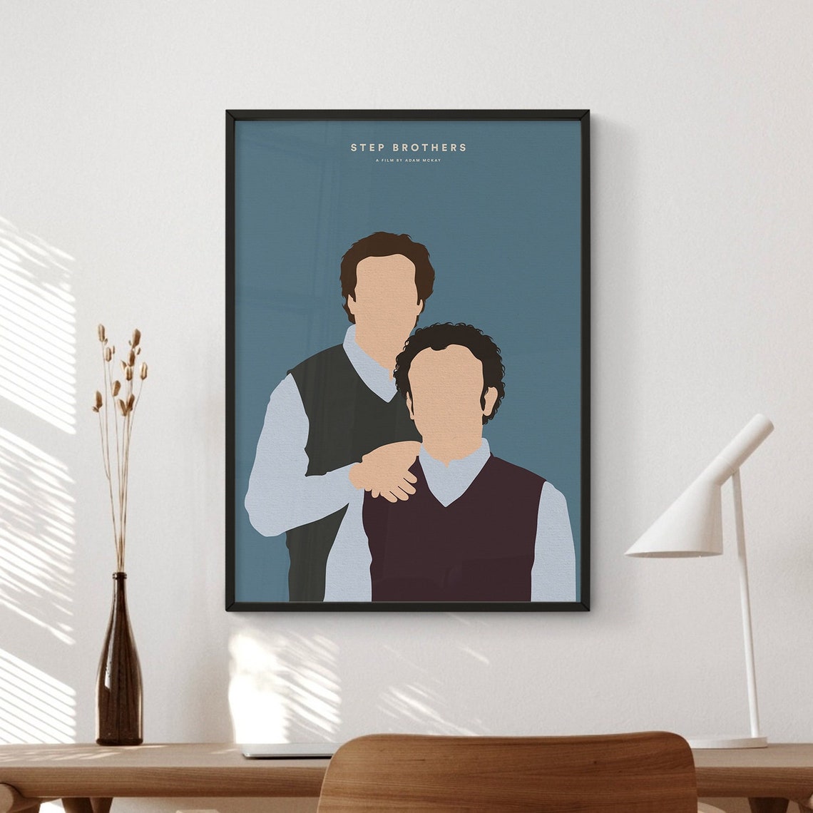Step Brothers Movie Poster Digital Download Minimalist Movie Poster ...