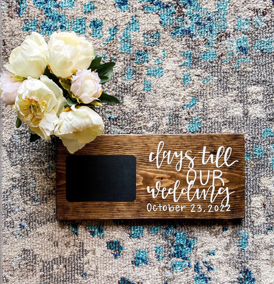 Wedding Countdown - Etsy