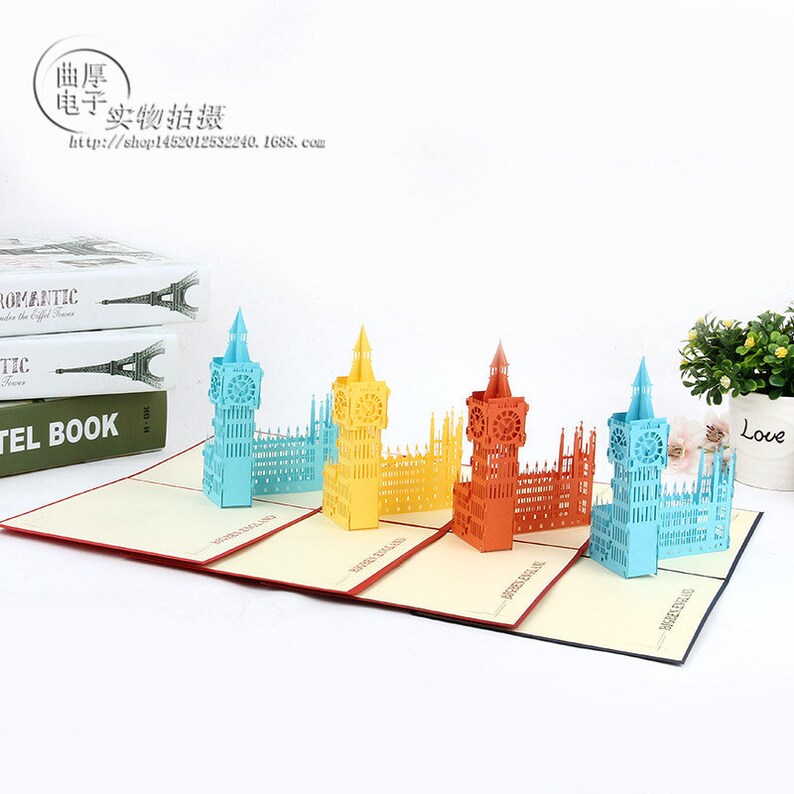 Big Ben Pop up Card - Etsy UK