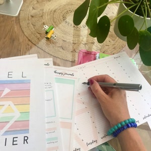 How to Feel Happier Guided Journal Mental Health Tracker - Etsy UK