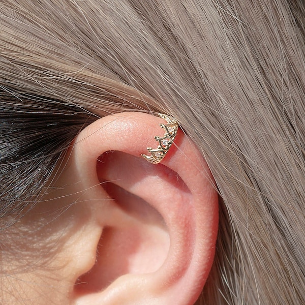 Heart Ear Cuff - Etsy