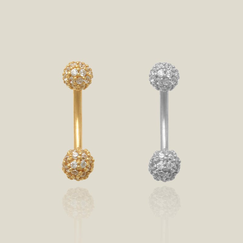 Barbell Earrings - Etsy