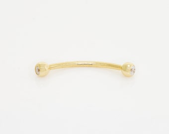 Snake Eyebrow Piercing - Etsy