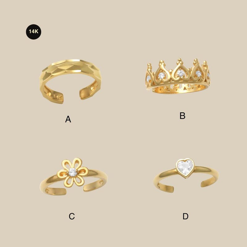 14 K Kid Ear Rings - Etsy