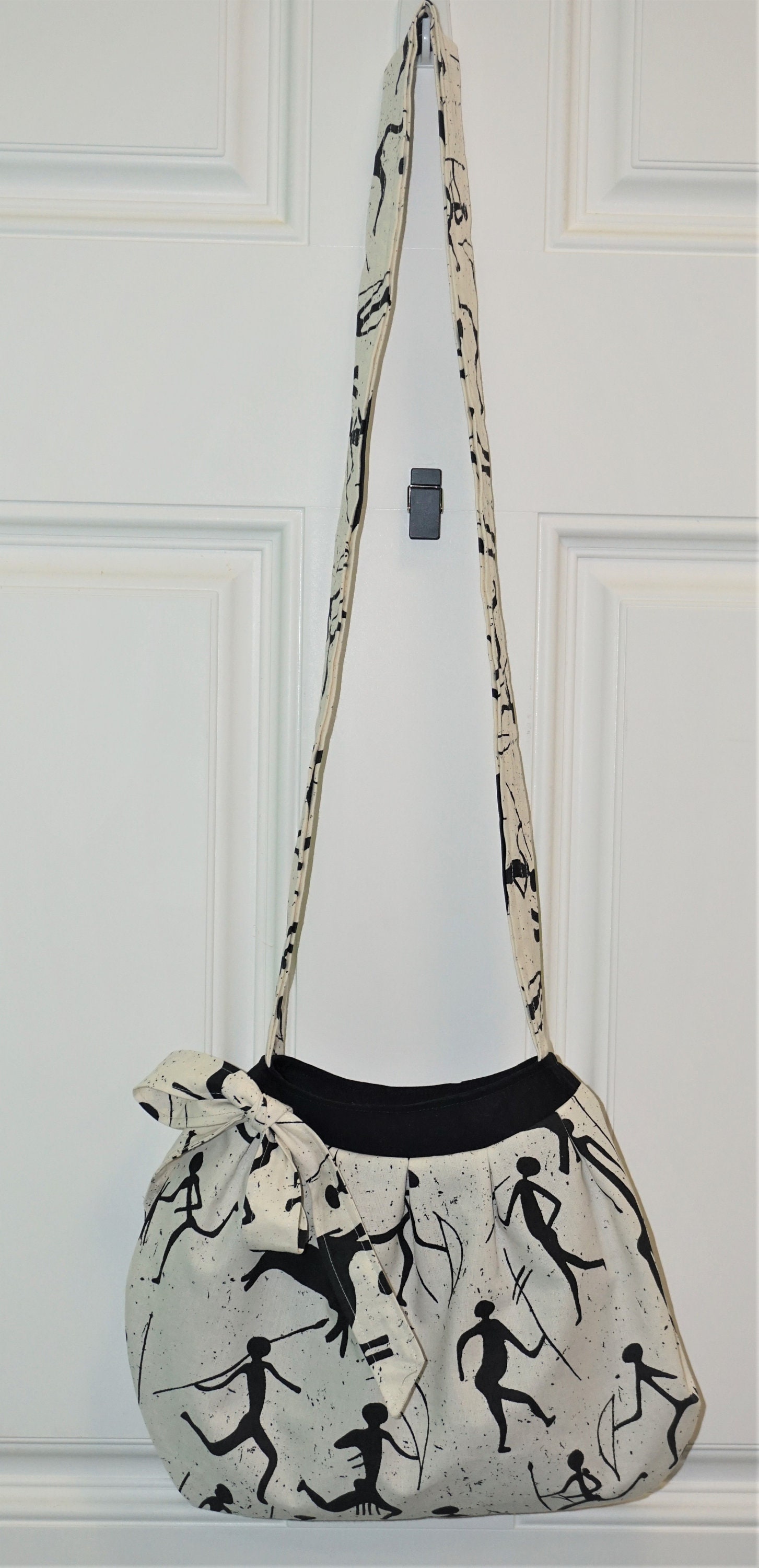 Bushman Design Fabric handbag - Etsy