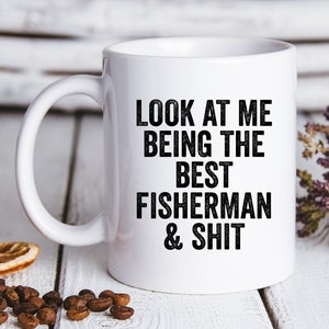 Fishing Gifts Fishing Coffee Mug Fishing Cup Fishing - Etsy