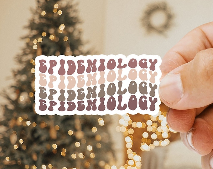 Holographic Odds Ratio Sticker Public Health Waterproof Epidemiology ...