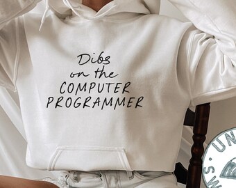 Programmer Wife Hoodie - Etsy