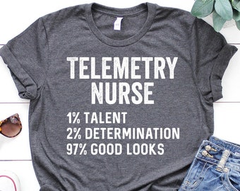 Telemetry Nurse Shirt - Etsy