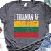 Lithuania Shirt, Lithuanian Shirt, Lithuanian Gifts, Lithuania Flag - Etsy