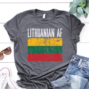 Lithuania Shirt, Lithuanian Shirt, Lithuanian Gifts, Lithuania Flag - Etsy