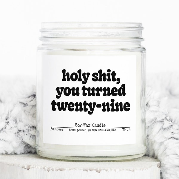 29th Birthday Candle - Etsy
