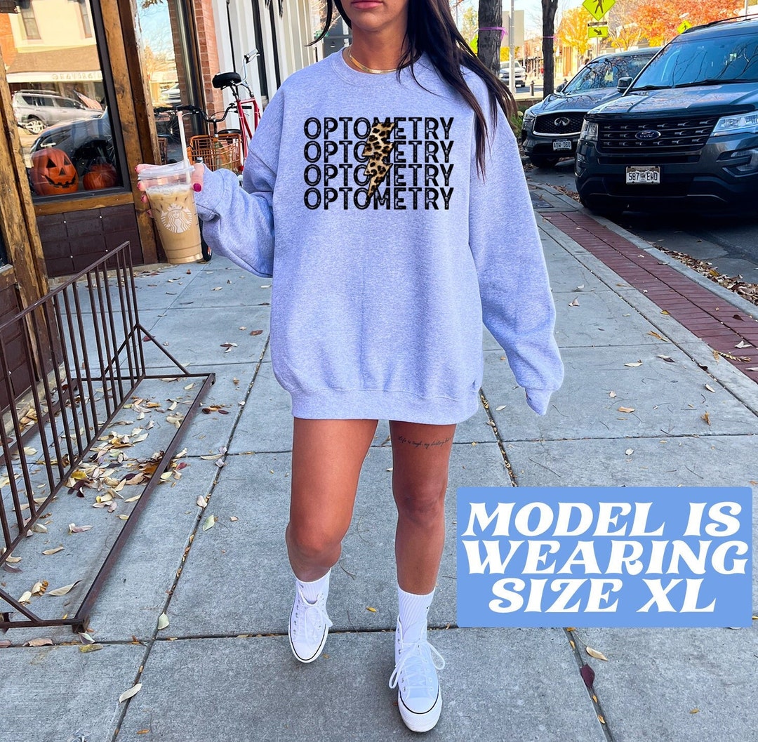 Optometry Optometrist Grad Graduation Sweatshirt, Gifts, Funny Sweater ...