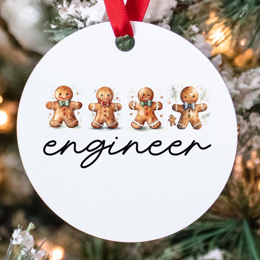 Engineer Ornament, Christmas Tree Decor, Decorations, Graduation Gifts ...