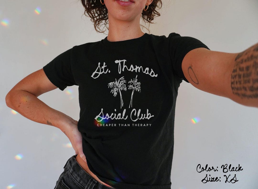 St. Thomas Virgin Islands Baby Tee, Girls Trip Shirts, Matching Shirts ...
