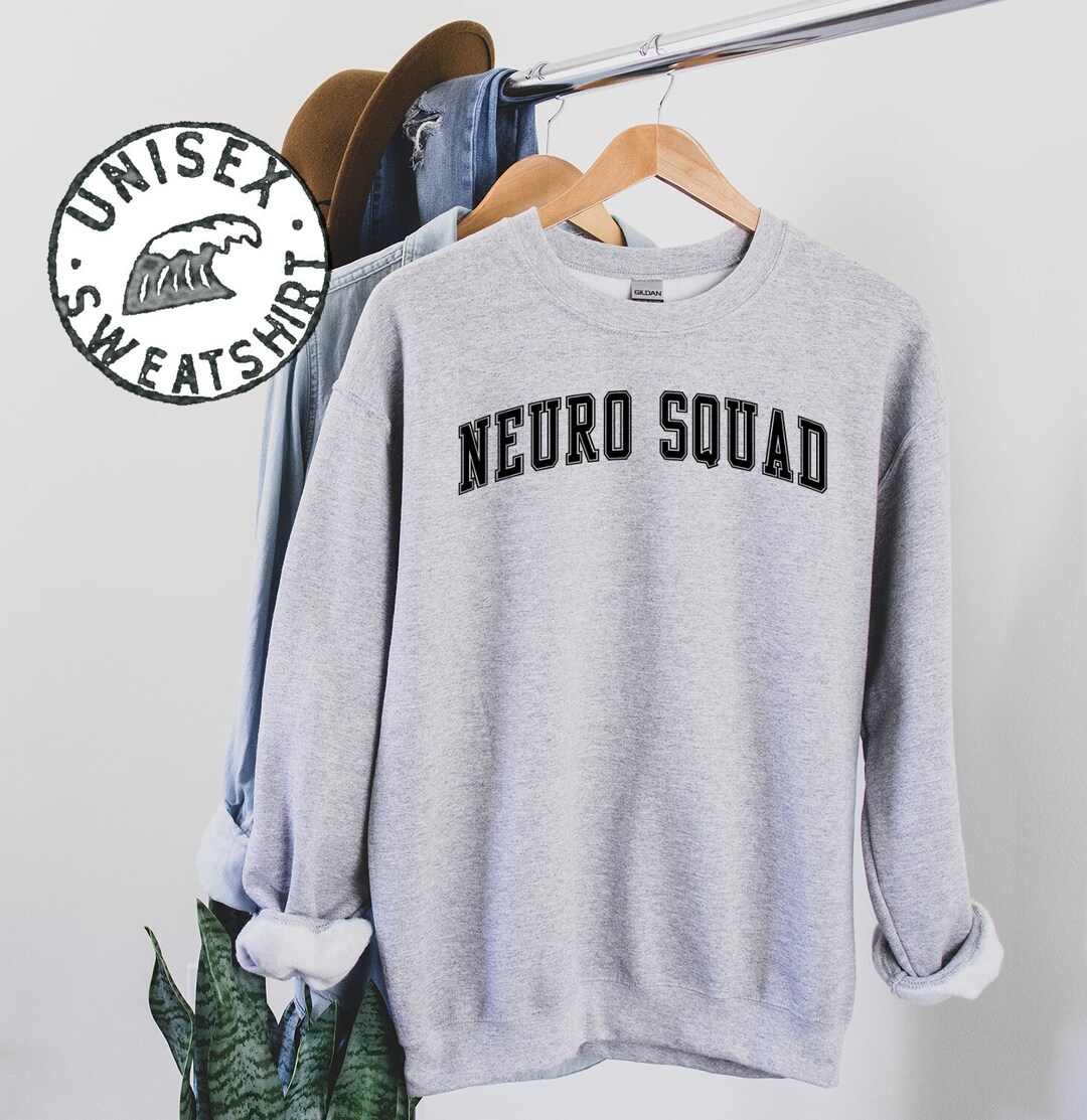 Neuro Squad Nurse Team Registered Brain Neurology Sweatshirt, Gifts ...