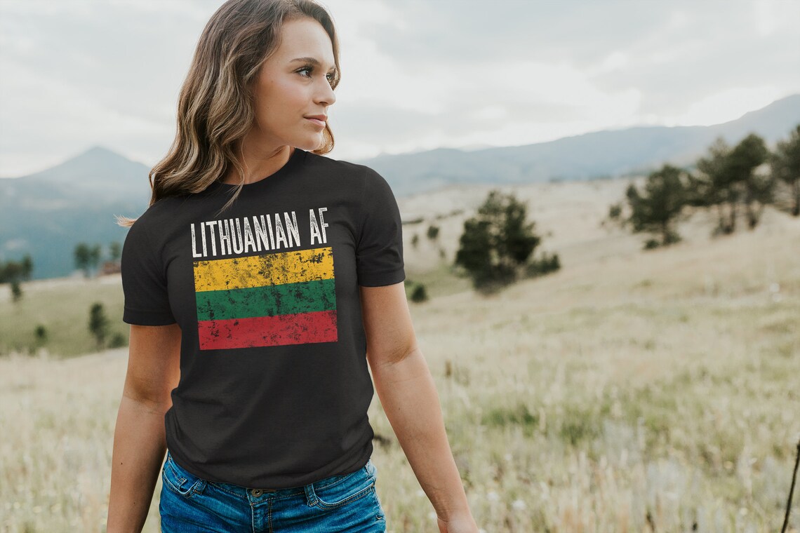 Lithuania Shirt, Lithuanian Shirt, Lithuanian Gifts, Lithuania Flag - Etsy