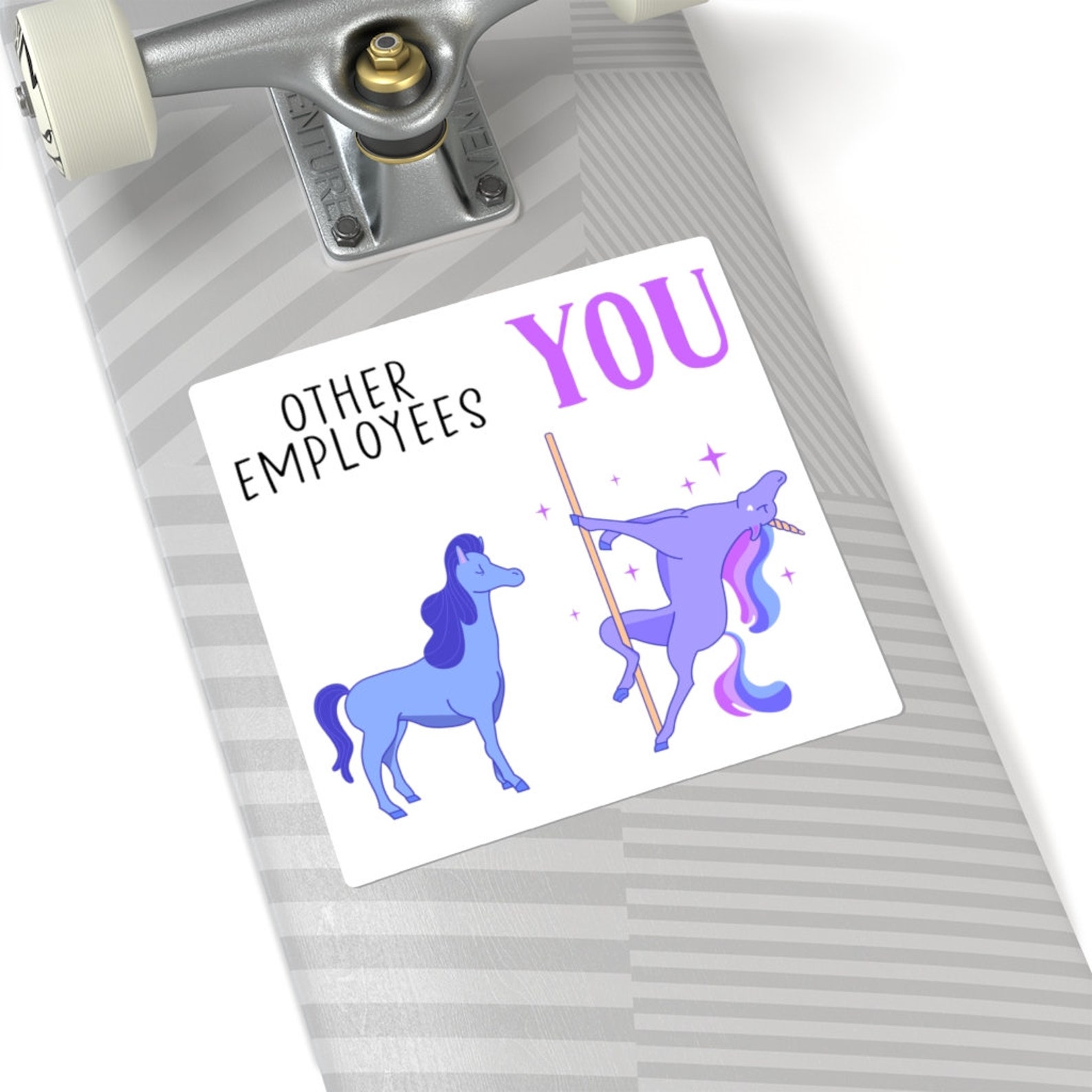 Employee Sticker Laptop Sticker Funny Vinyl Sticker - Etsy UK