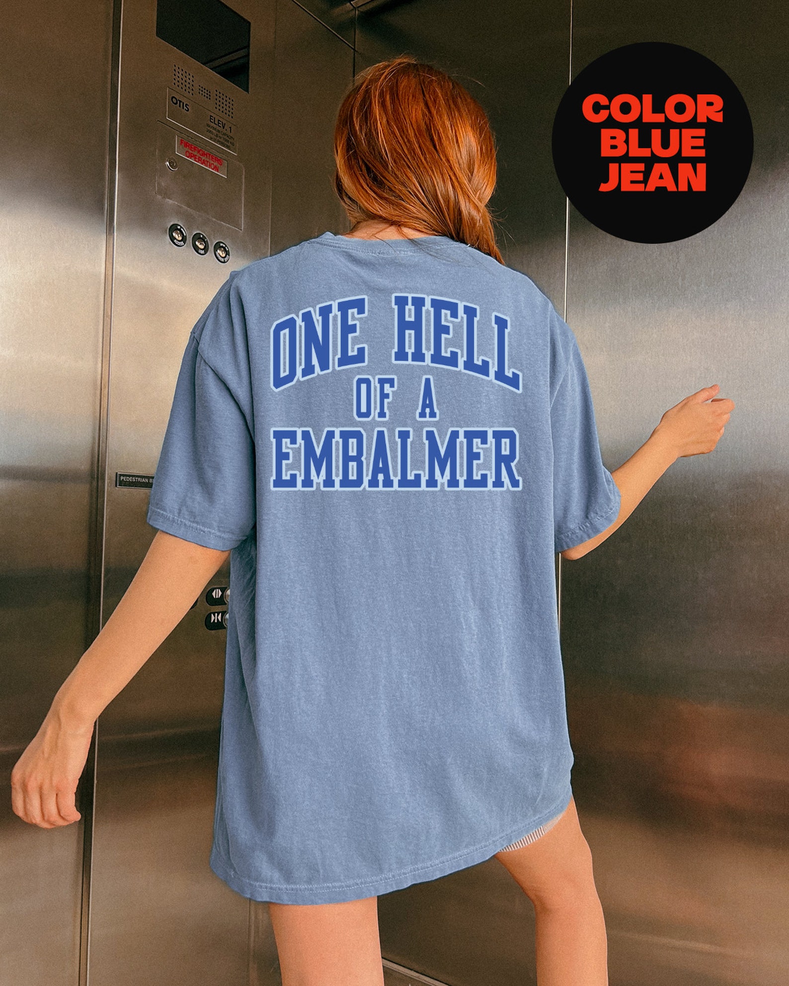 Embalmer Embalming Mortician Graduation BACK Print Shirt, Gifts ...