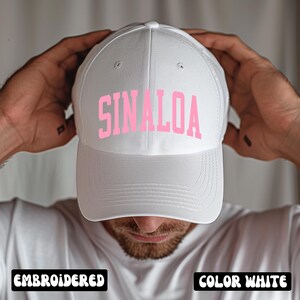 Sinaloa Mexico Pride Moving Away Hat, Pink, Gifts, Baseball Cap ...